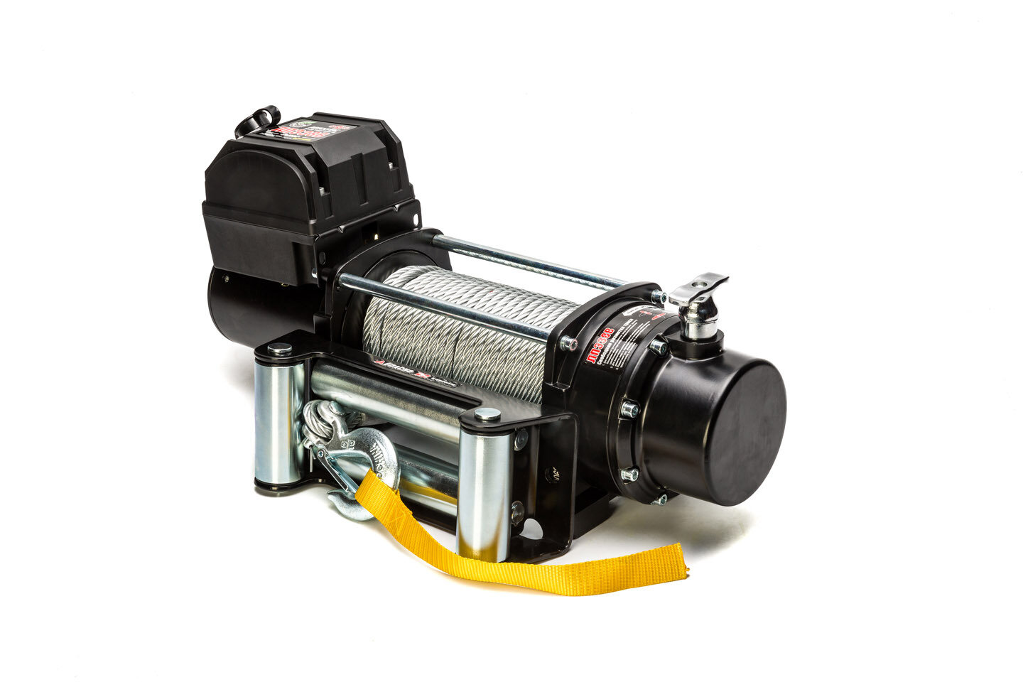 Лебедка автомобильная Автоспас ЛПЭ38В "Рысак" 12В