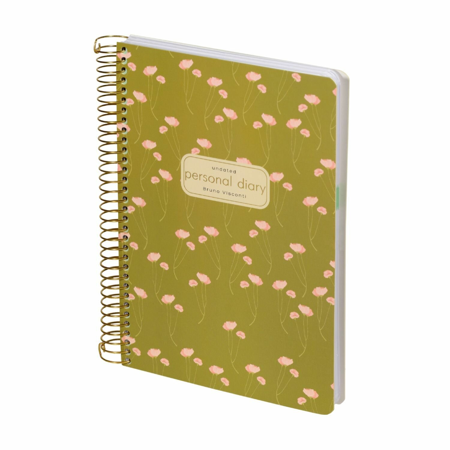 Ежедневник недатированный Bruno Visconti "CUTE DIARY", А5, 136 листов, на пружине арт.3-701/02