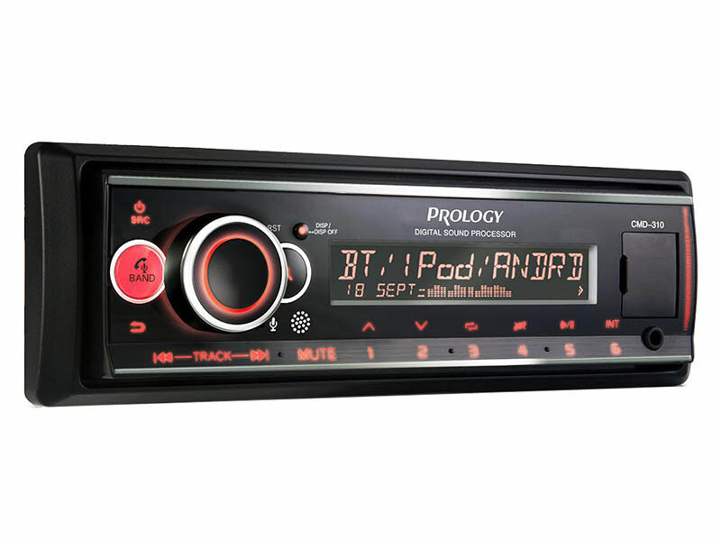 Автомагнитола PROLOGY CMD-310 DSP, черный