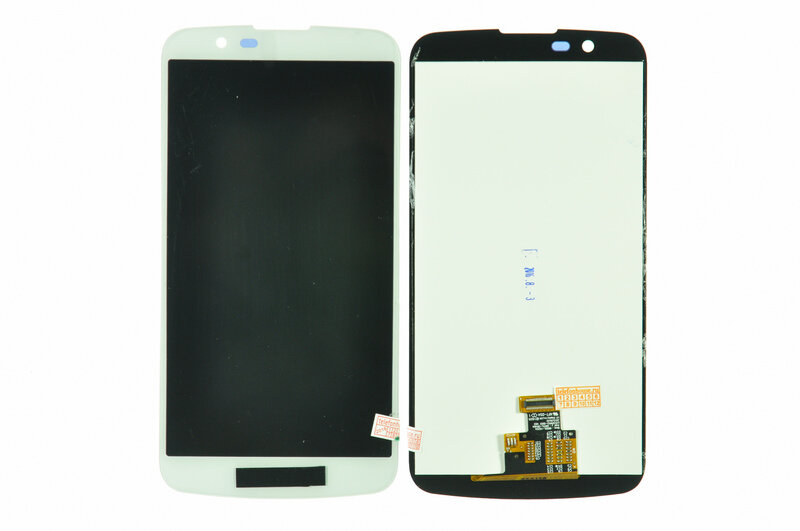 Дисплей для LG K10/K430/K410 (V03)+Тачскрин белый ориг