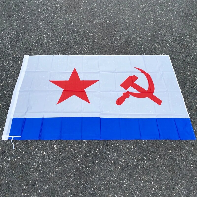 Флаг советского флота Aerlxemrbrae 90*150 см