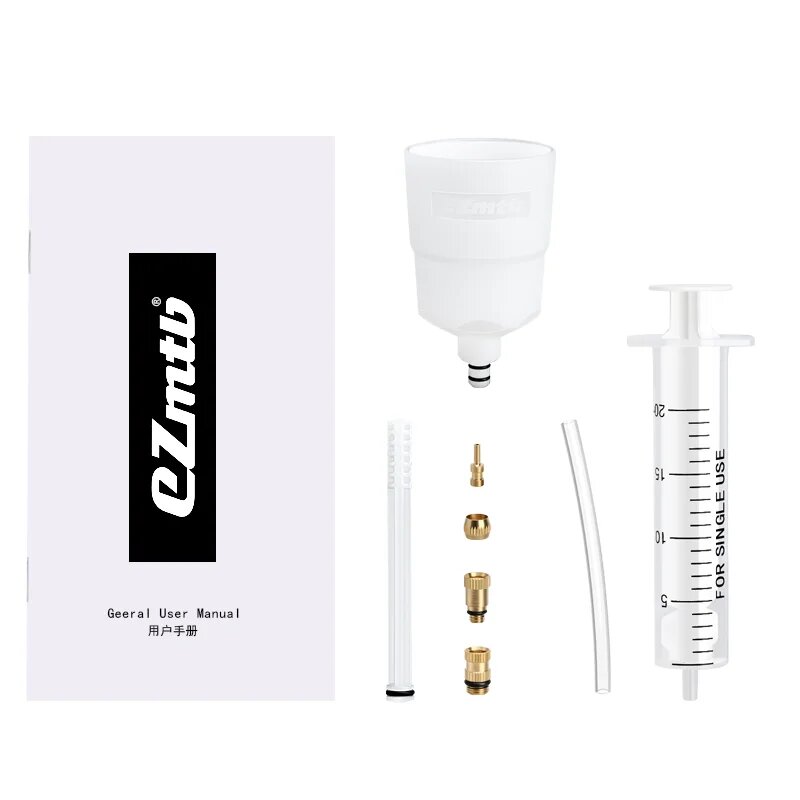 Набор для прокачки масла тормозов Riderace для Shimano Белый, White