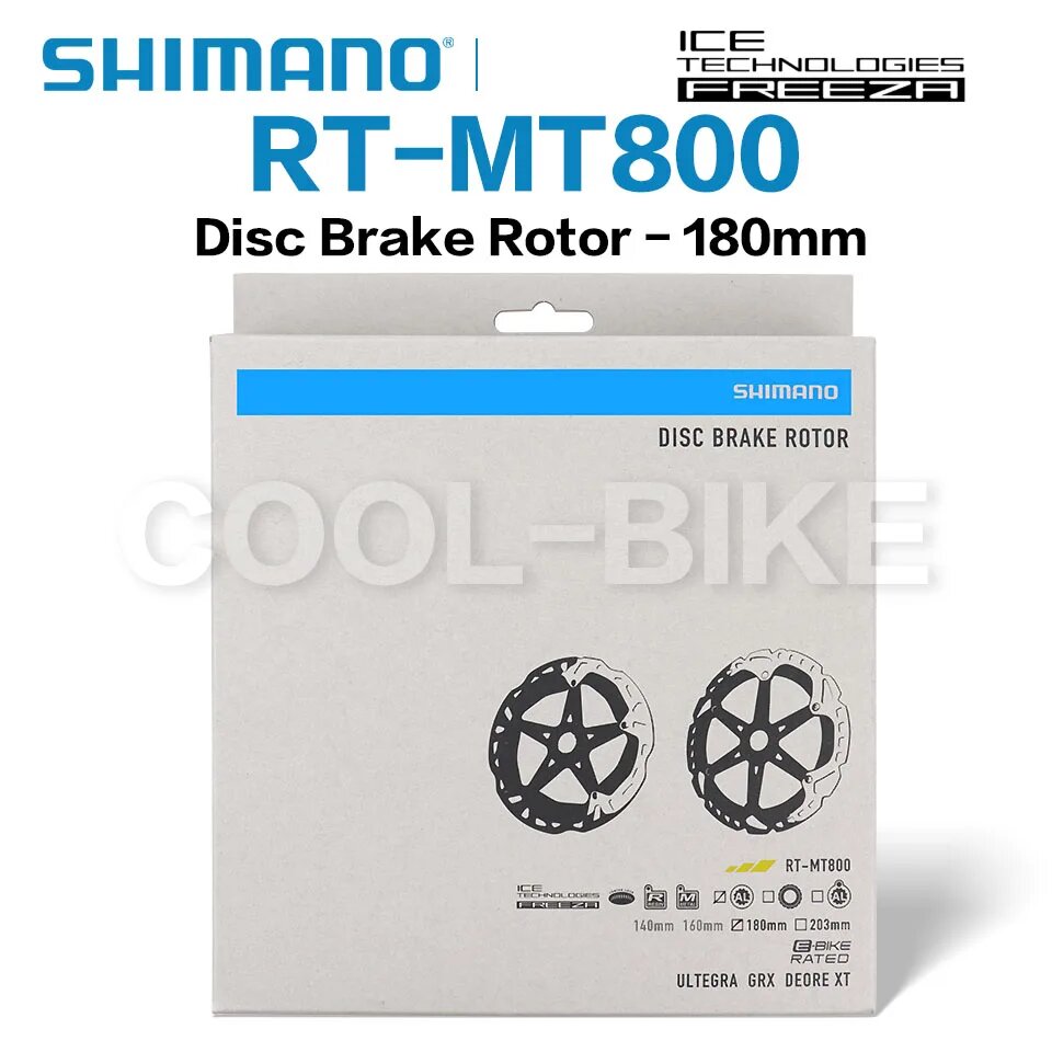 Shimano Deore XT RT-MT800 Ice-Tech Freeza тормозной диск 180mm boxed