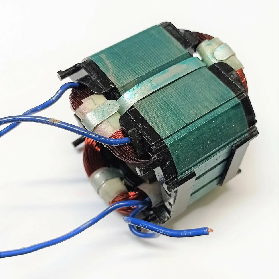 Статор Калибр триммера ЭТ-550Н L=35мм d=39мм 62х70мм 4 провода