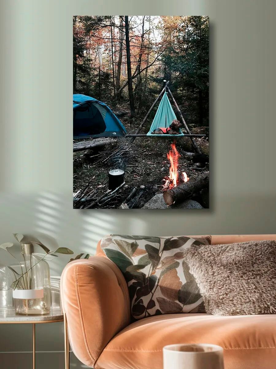 Картина "Жизнь в походе", интерьерная 50х70см 1шт.