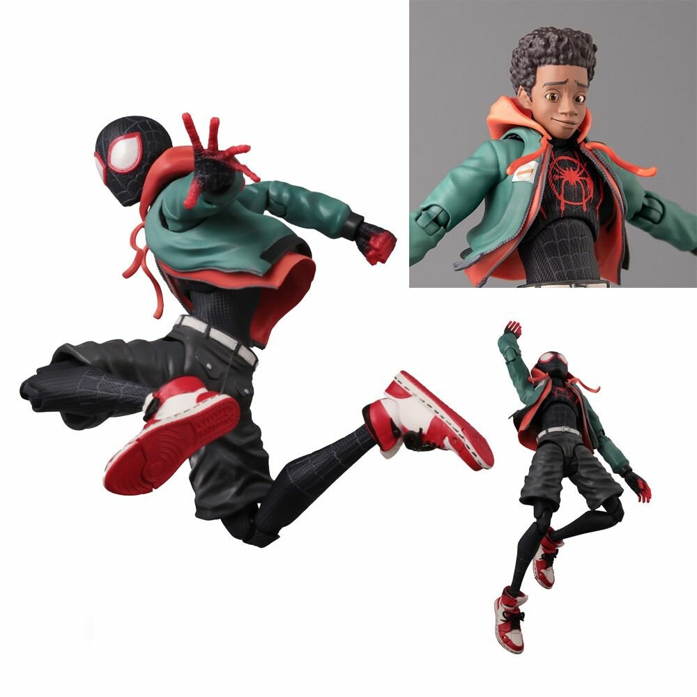 Фигурка Marvel Человек-Паук Майлз Моралес в Паучьей вселенной / SPIDER-MAN Miles Morales Into The Spider-Verse Miles 13 см