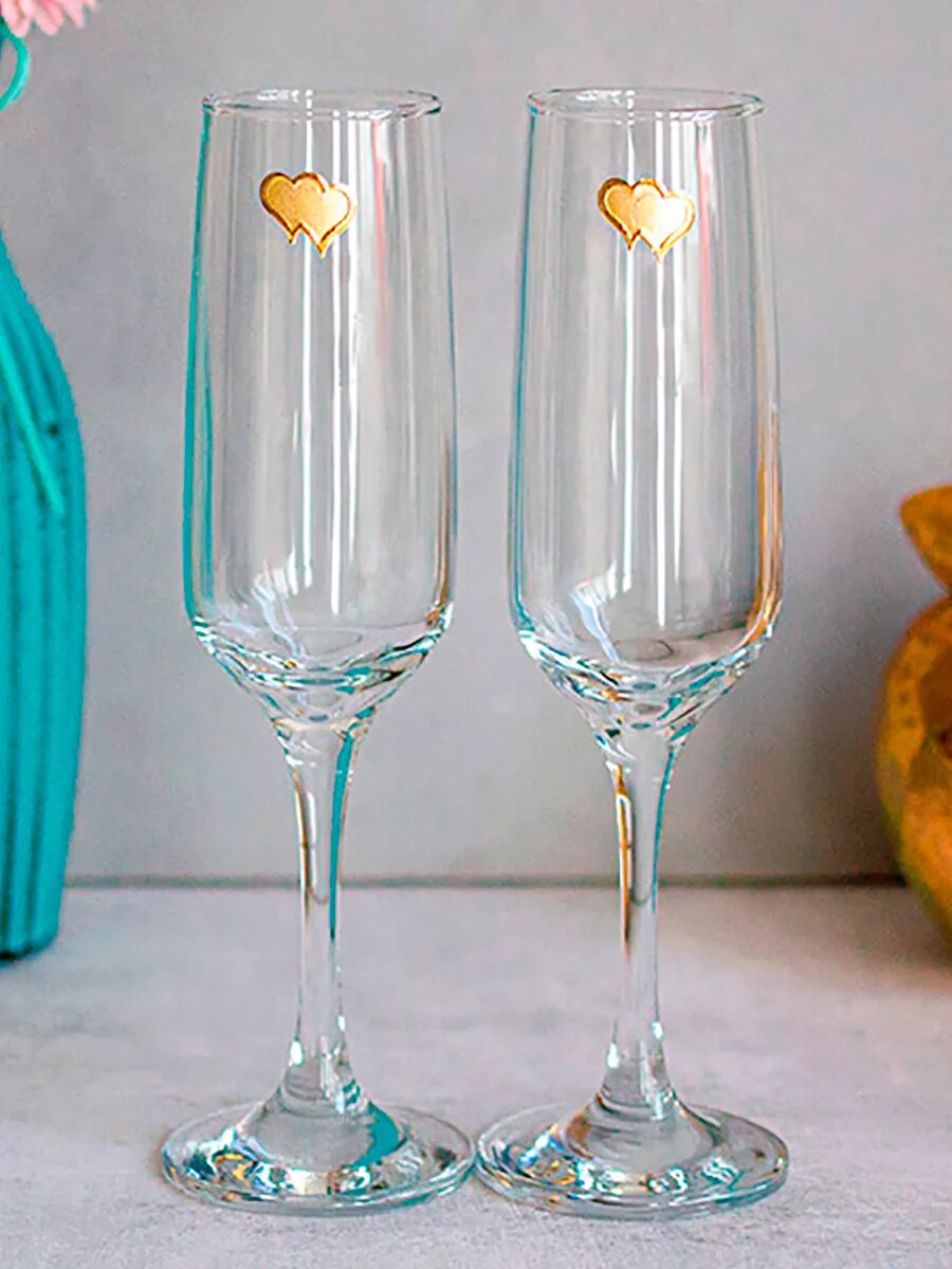 Свадебные бокалы для битья фужеры для шампанского молодожен