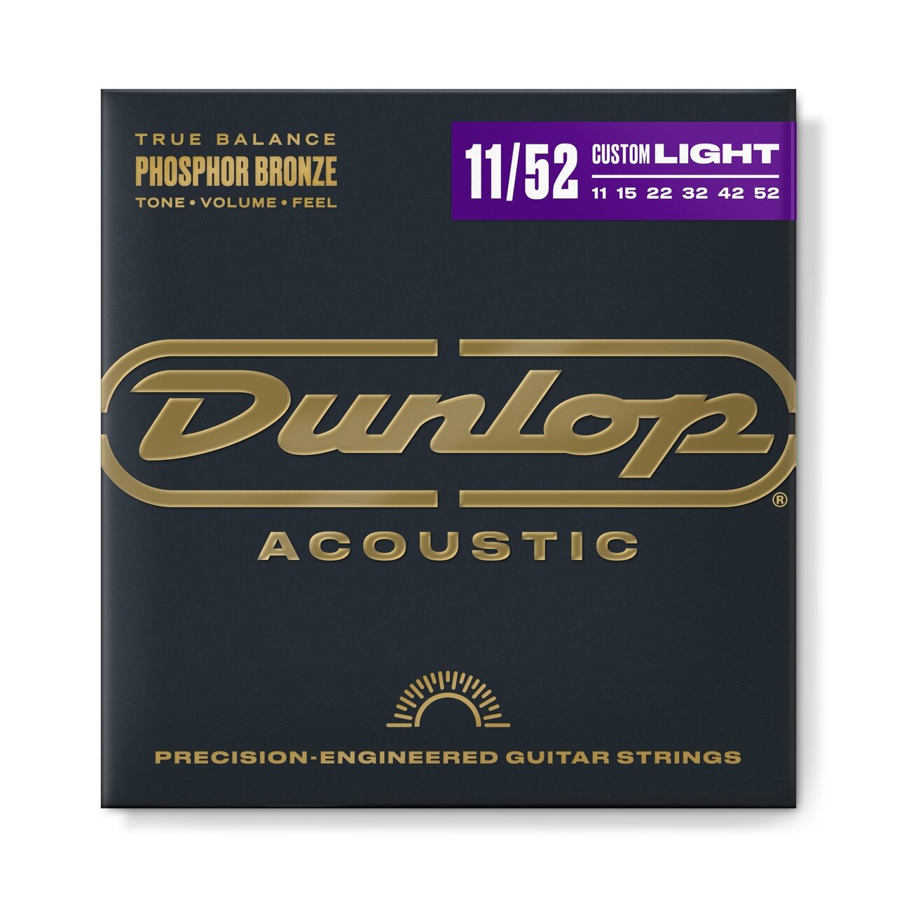 Струны для акустической гитары Dunlop Phosphor Bronze DAP1152 11-52
