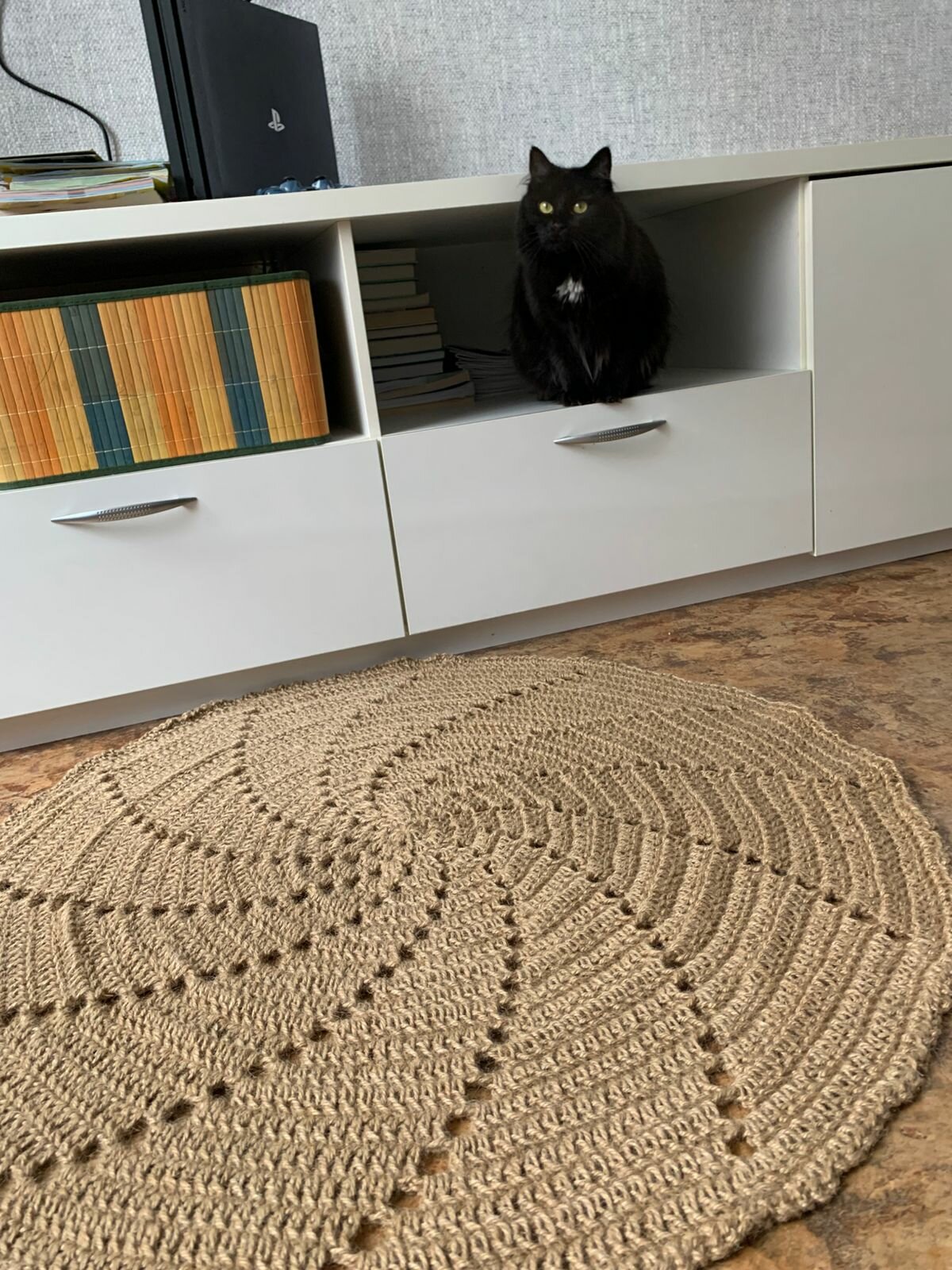 Коврик из джута (двухсторонний)