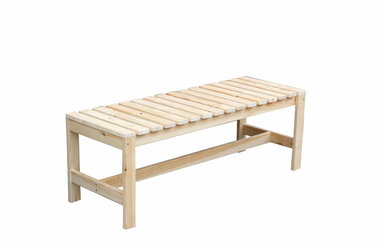 Скамья садовая Мебельторг Дятел арт. SSD-001 Дерево Размеры: Высота 450мм Глубина 440мм Ширина 1240мм