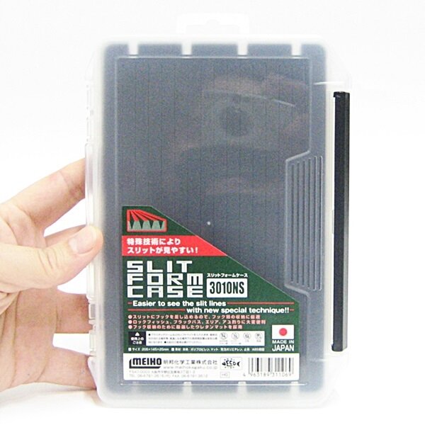 Коробка рыболовная Meiho SLIT FORM CASE 3010NS 205x145x25мм