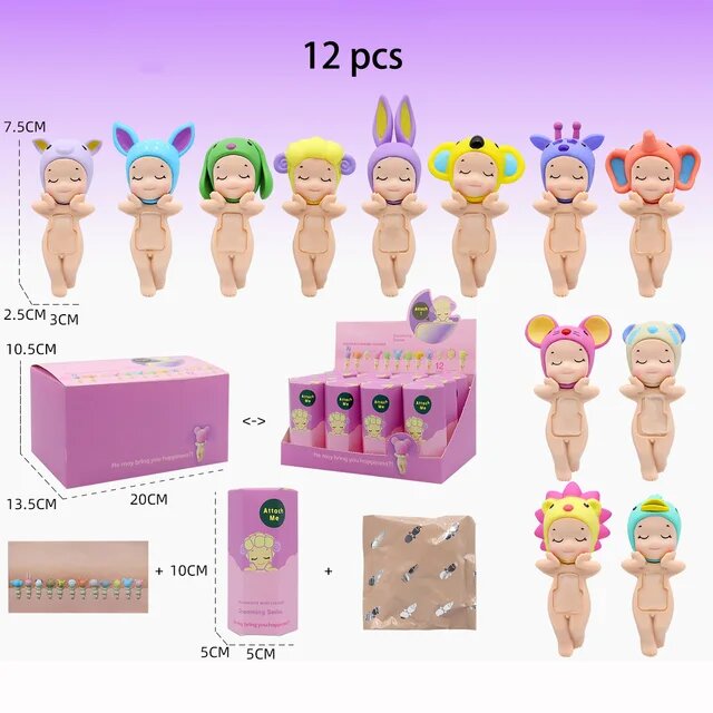 Мини фигурки Sonny Angel Sleeping Angel MINISO