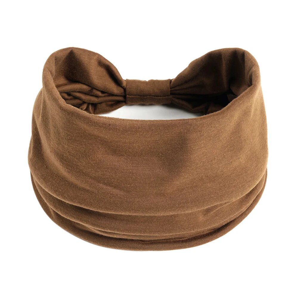 Широкие повязки на голову для женщин, стильные повязки на голову, повязки для волос в стиле бохо, спортивный тюрбан для йоги, хлопковая нескользящая бандана, аксессуары для волос, No.31, Унисекс