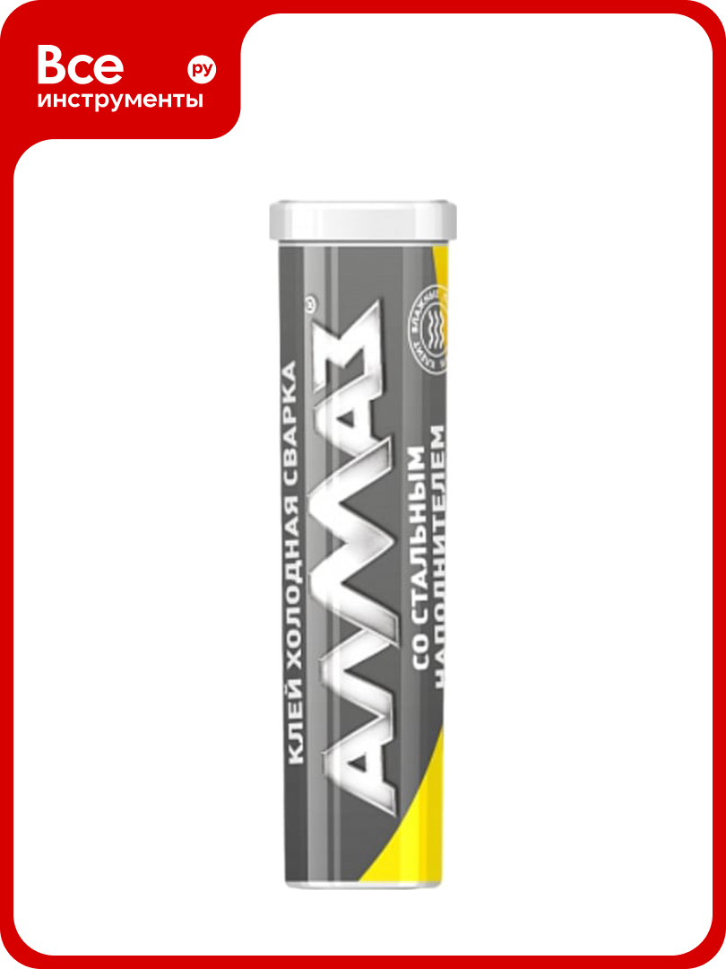 Клей алмаз сталь 30 г АZ-0124