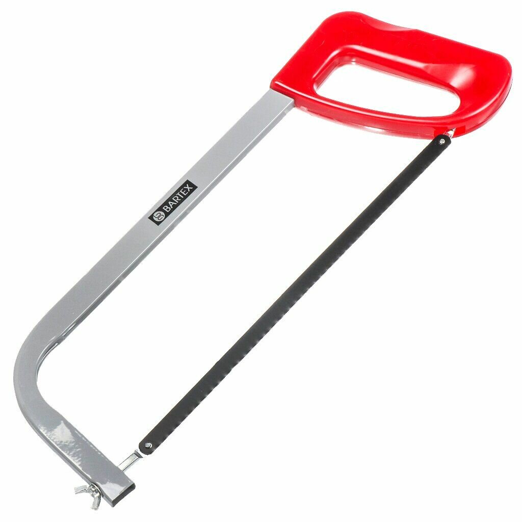 Ножовка Bartex "Profi", по металлу, 300 мм, пластиковая рукоятка