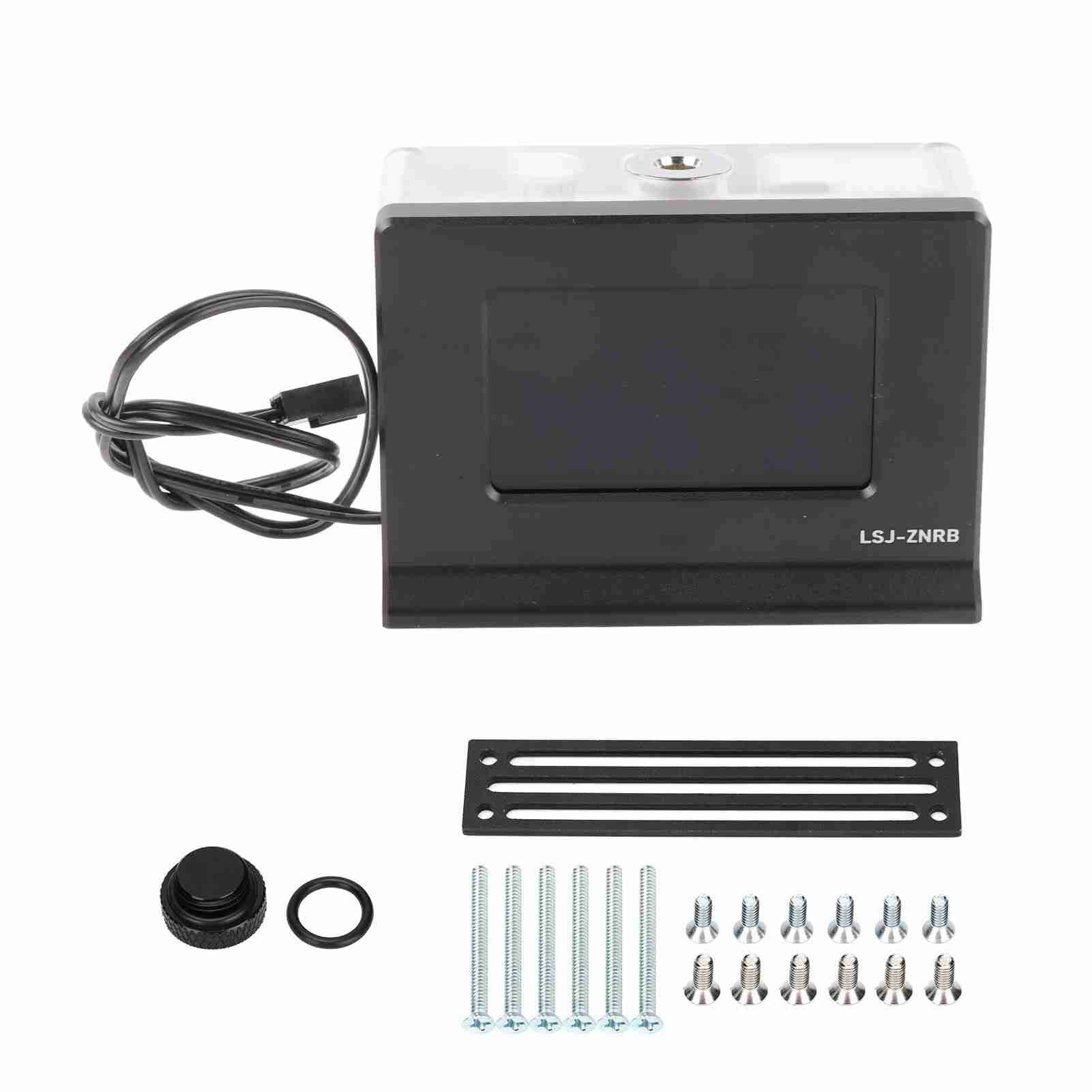 Цифровой компьютерный монитор, индикатор ЦП, многофункциональный интеллектуальный дисплей для контроля расхода воды и температуры