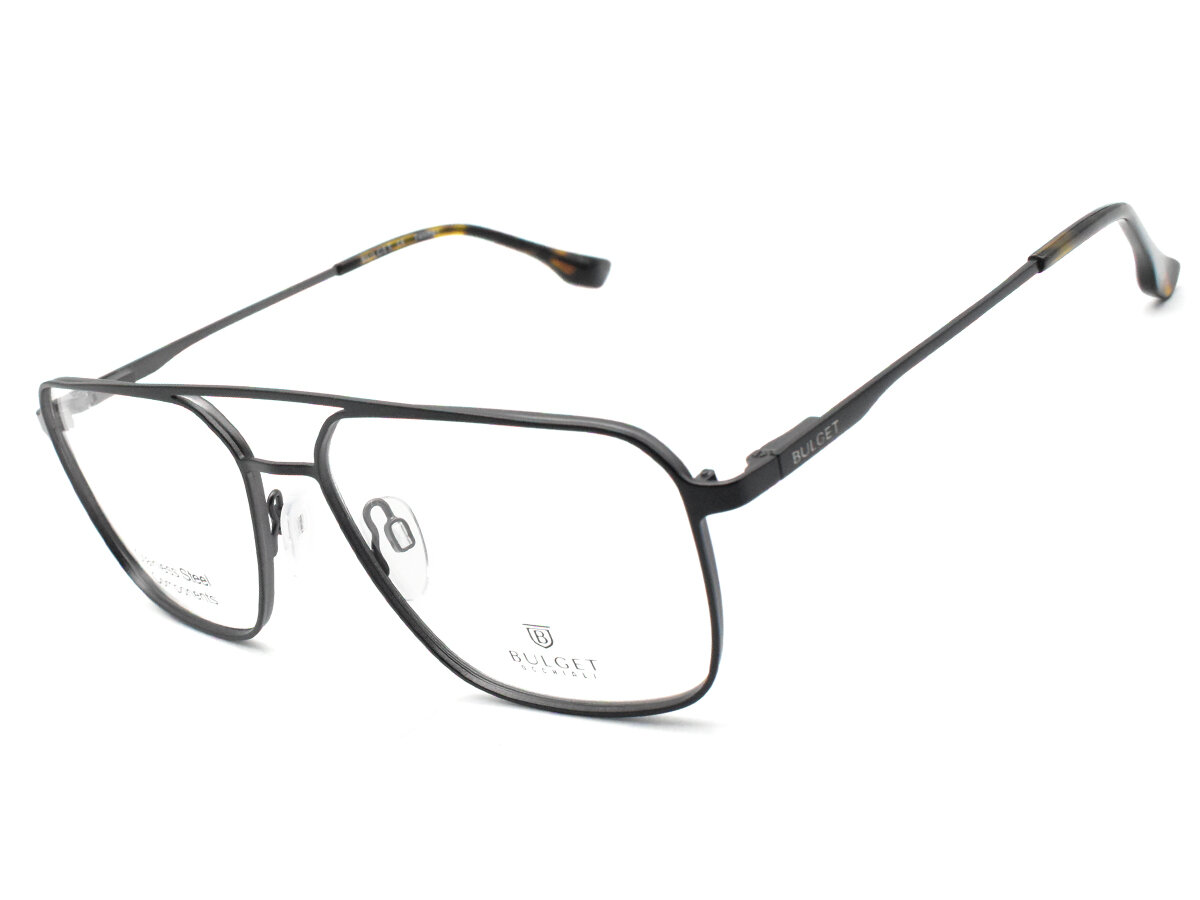 Оправа для очков BULGET BG1966M 09A пол Мужской форма оправы Авиатор цвет оправы Чёрный