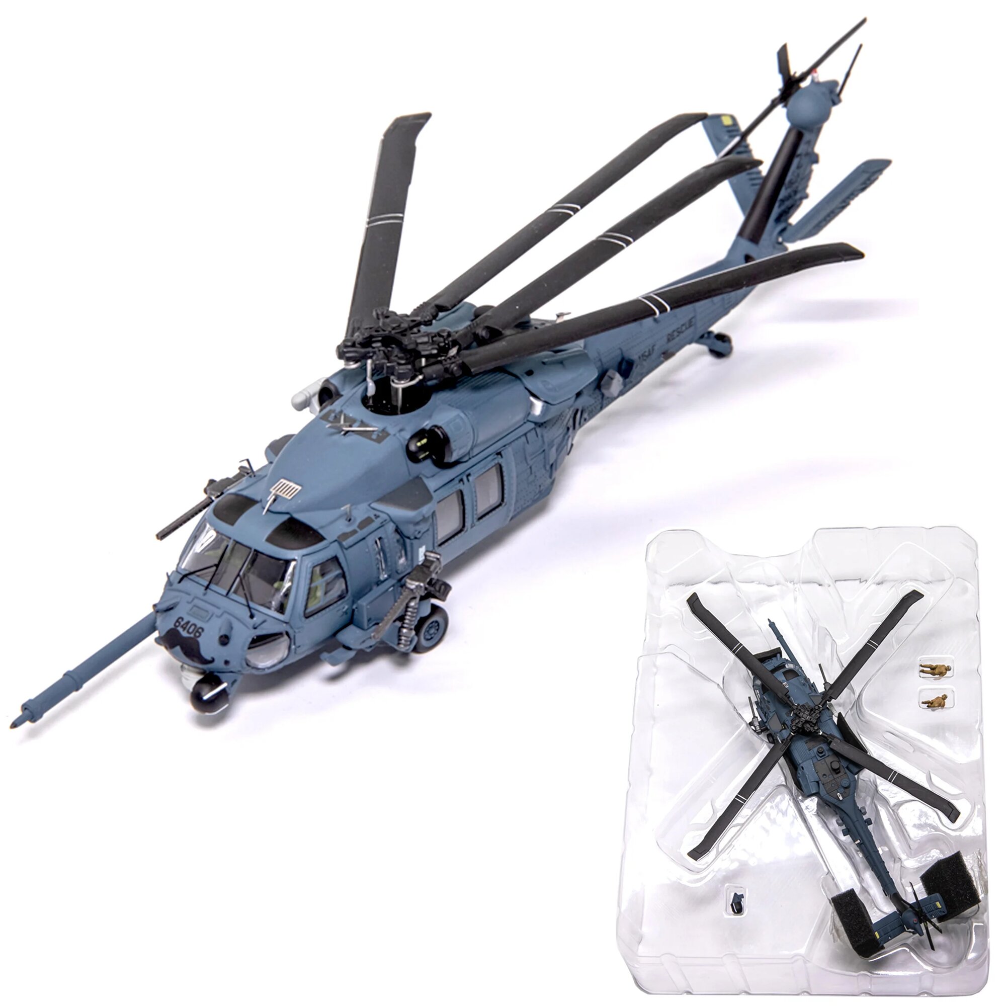 Коллекционная модель вертолета HH-60G GSF 1:100