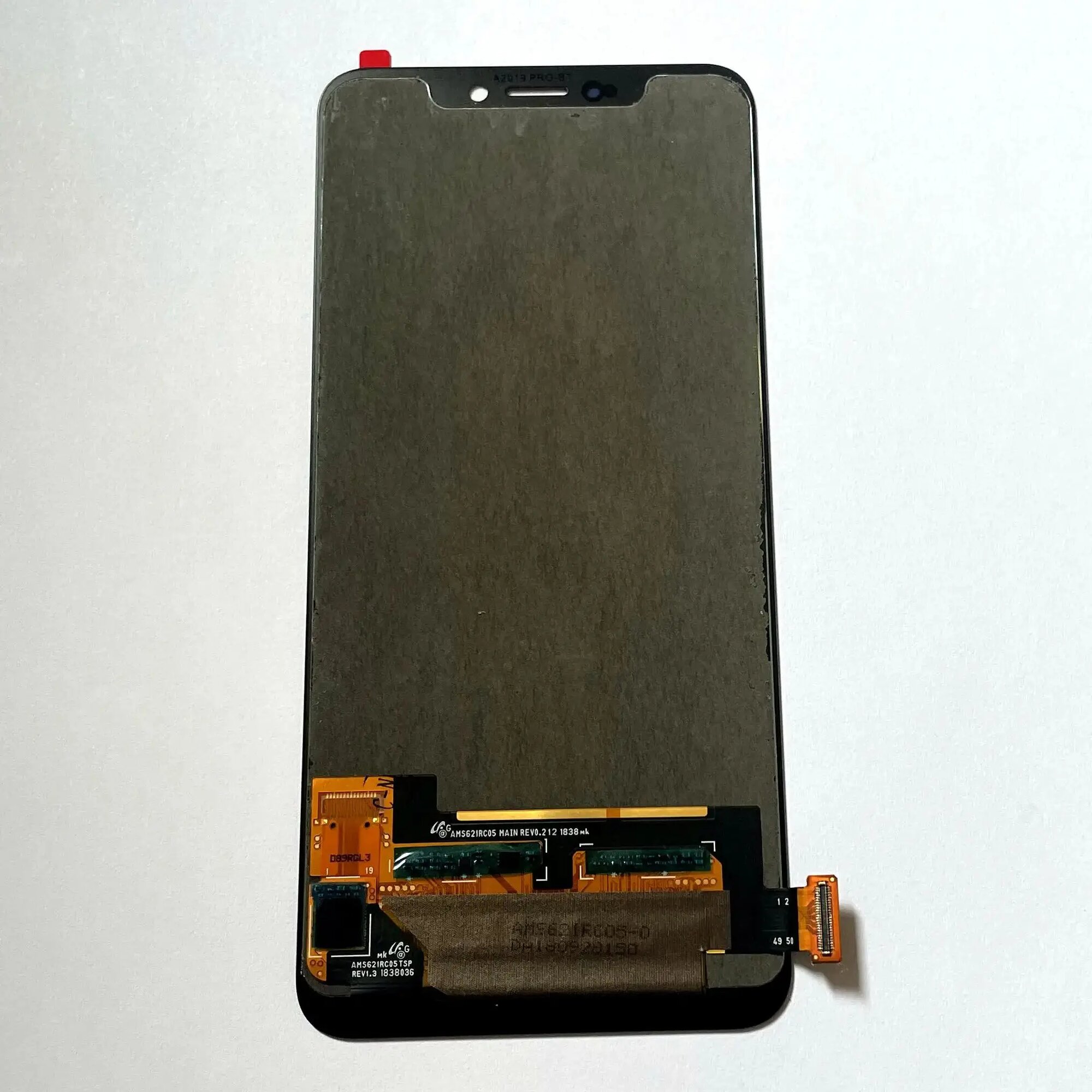 Оригинальный Amoled для ZTE Axon 9 Pro A2019G, комбинированная часть с сенсорным экраном и ЖК-дисплеем в сборе, запасная часть Amoled для экрана