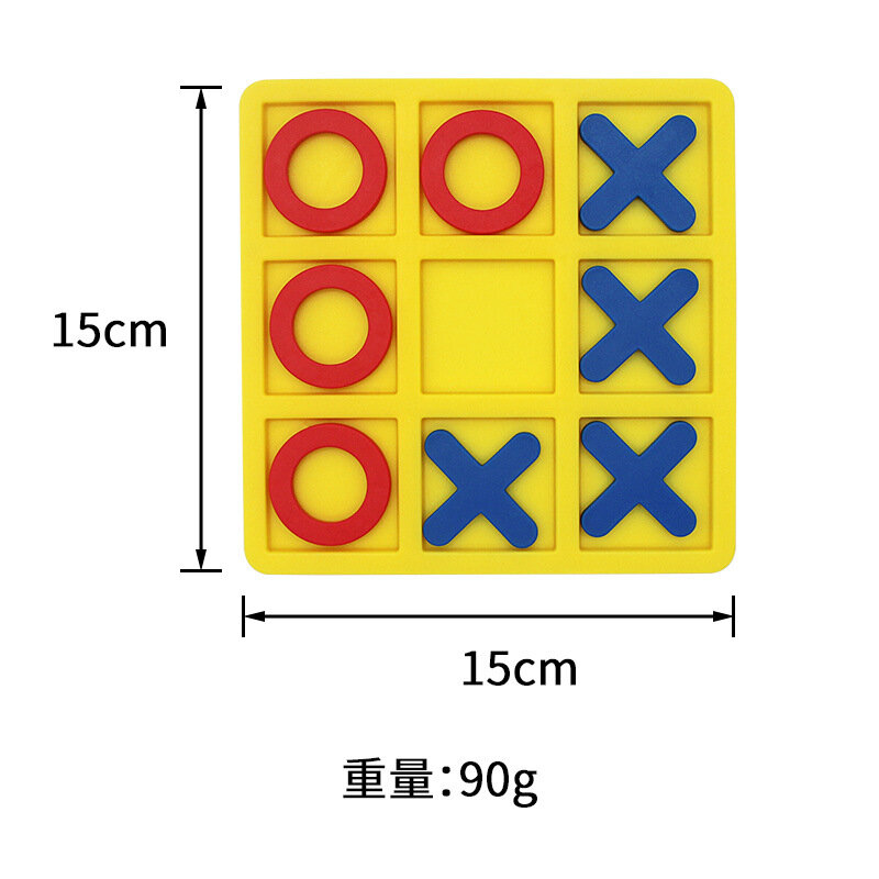 Игра в крестики-нолики для детей Dongdongjian, обучающая игра в крестики-нолики XO, интерактивная игрушка для раннего развития, экологически чистая игра в крестики-нолики