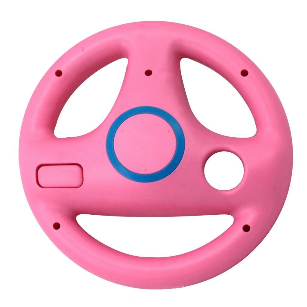 Мини-руль с присоской для гоночных игр, Розовый