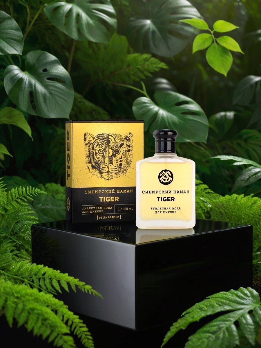 Delta parfum (Vinci). Туалетная вода мужская "Сибирский Шаман Tiger", 100мл.