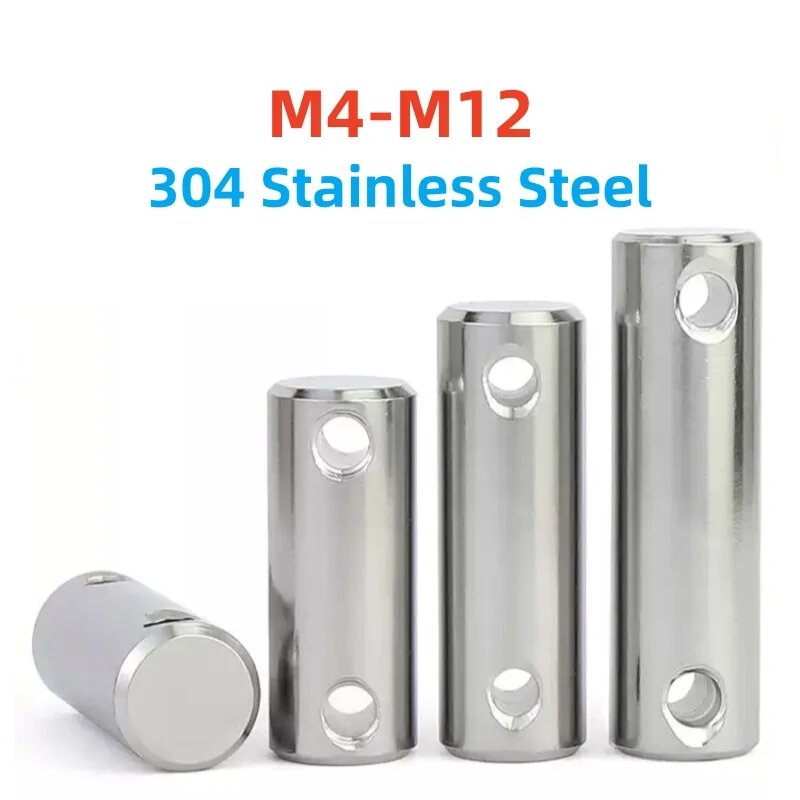 Штифты вала из нержавеющей стали 304 M4 M5 M6 M8 M10 M12 M4-5pcs, 20 мм