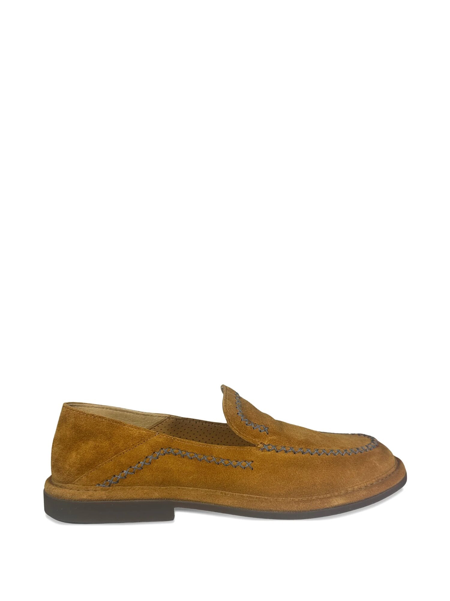 Лоферы Whipstitch suede loafers