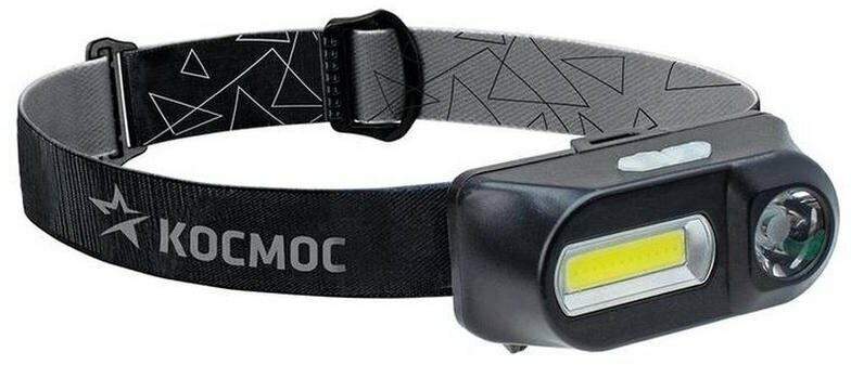 Фонарь космос KocH3WDLith, 3Вт ХРЕ, 3Вт СОВ, сменный акк 1200mAh, 1622045