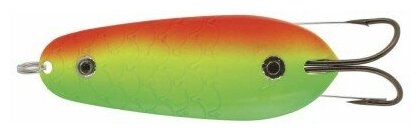 Блесна колеблющаяся Kuusamo Rasanen 70/10 незацепляйка GR/Fye/FR-S UV
