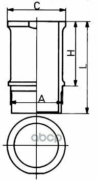 Гильза d75.0 KOLBENSCHMIDT арт. 89584110