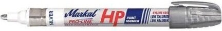 Маркер перманентный на основе жидкой краски MARKAL Pro-Line HP серебристый (96967)