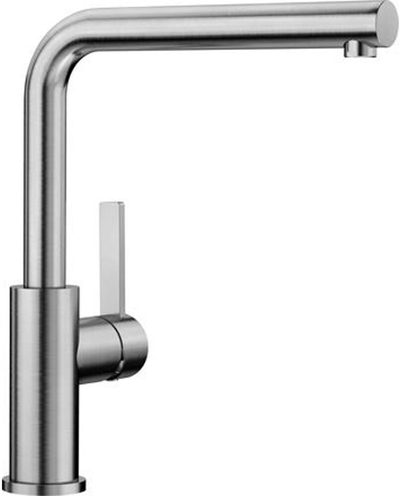 Смеситель Blanco Lanora матовый хром для кухни