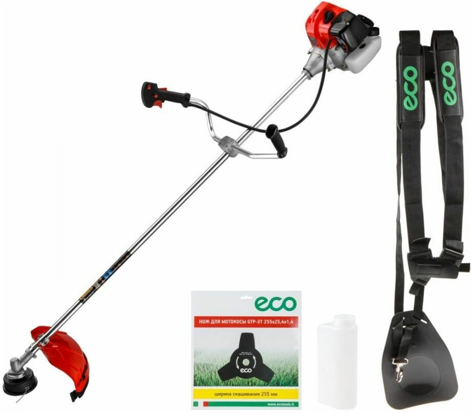 Мотокоса Eco GTP-251 Power, 2.5 кВт, 3.4 л. с, легкий запуск (EC1550-4)