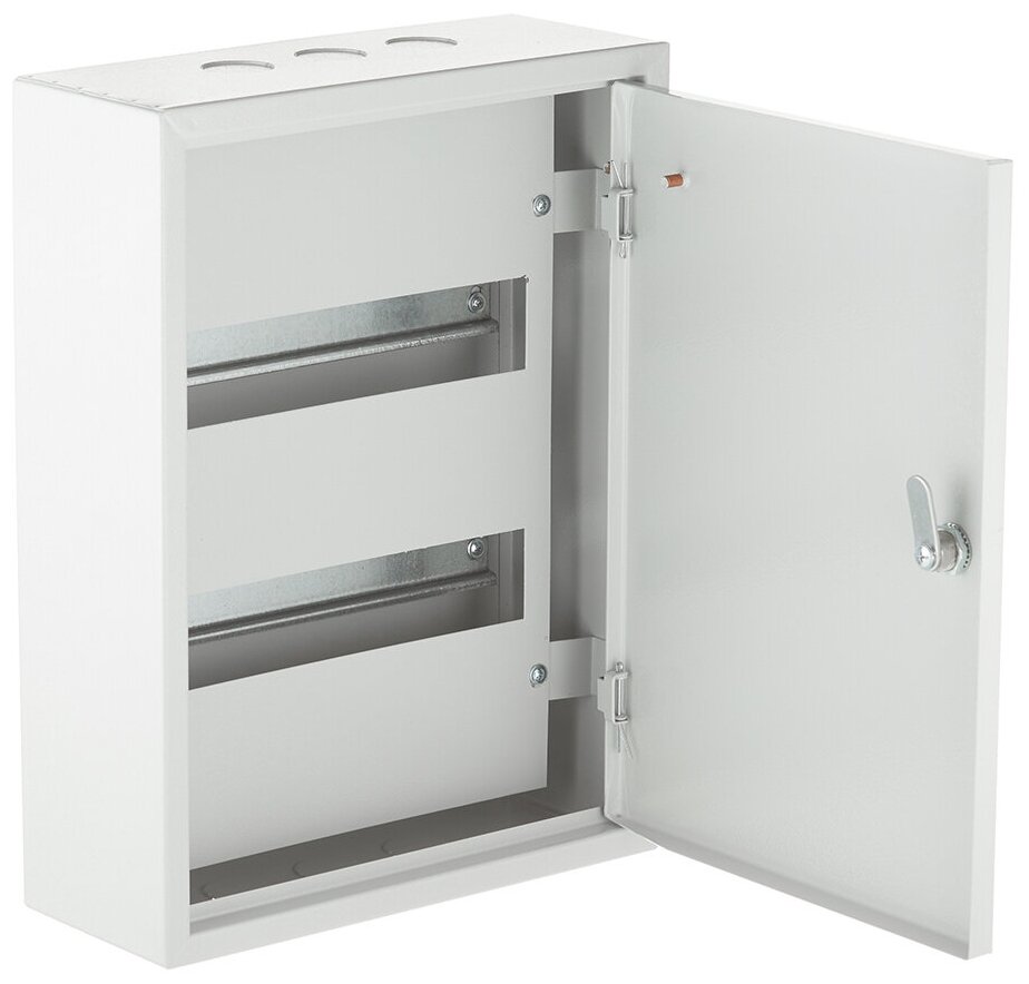 Щит распределительный навесной Dekraft ЩРН-24 металлический IP31 400х300х120 мм 24 модуля