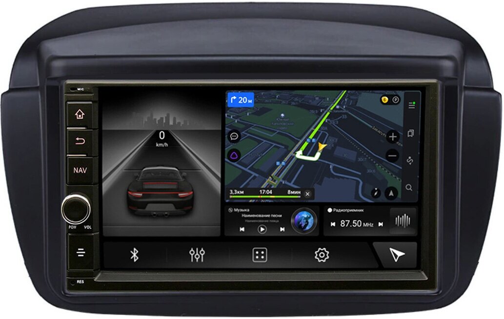 Штатная магнитола Fiat Doblo 2 2009-2015 Canbox H-Line 5603-RP-11-376-471 Android 10 (4G-SIM, 4/64, DSP, IPS) С крутилкой