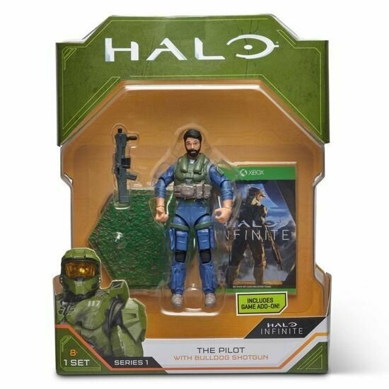 HALO - Фигурка героя The Pilot 3.75" с аксессуарами