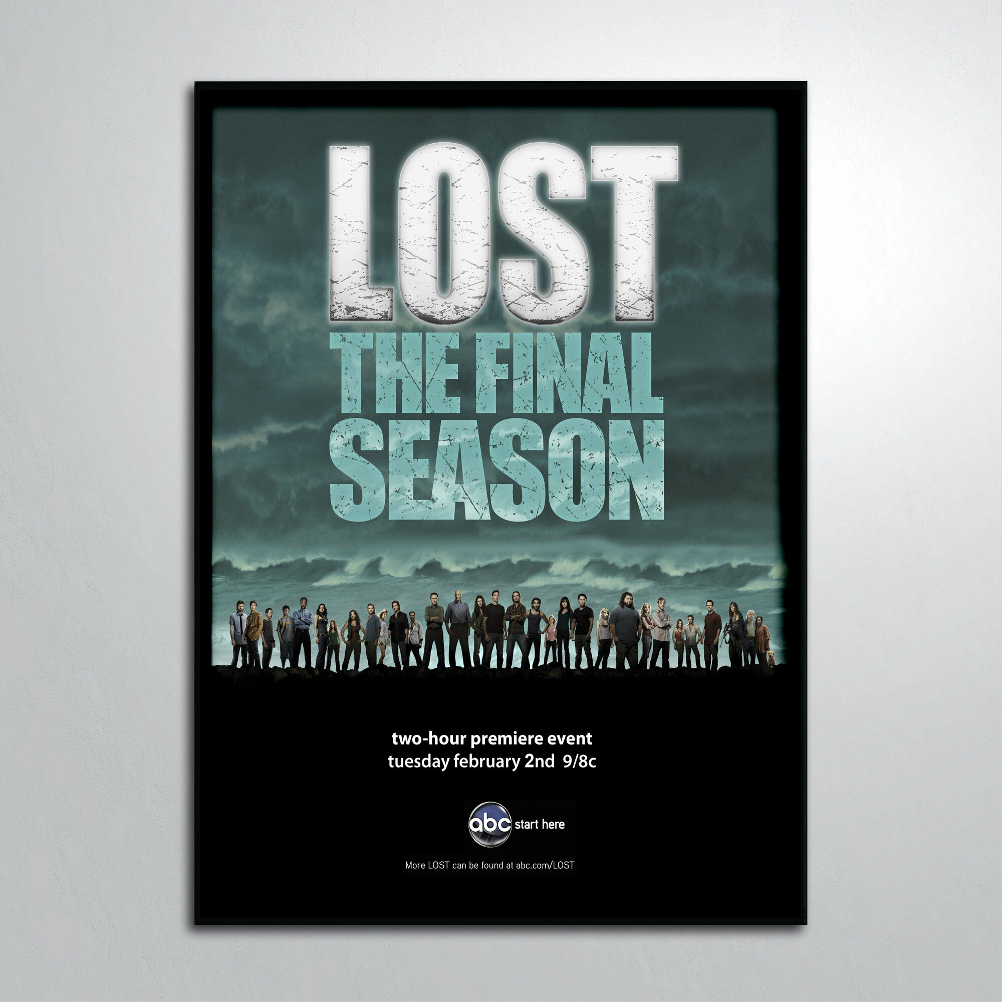 Постер без рамы/Сериал Остаться в живых Финал Lost (А2/420х594)