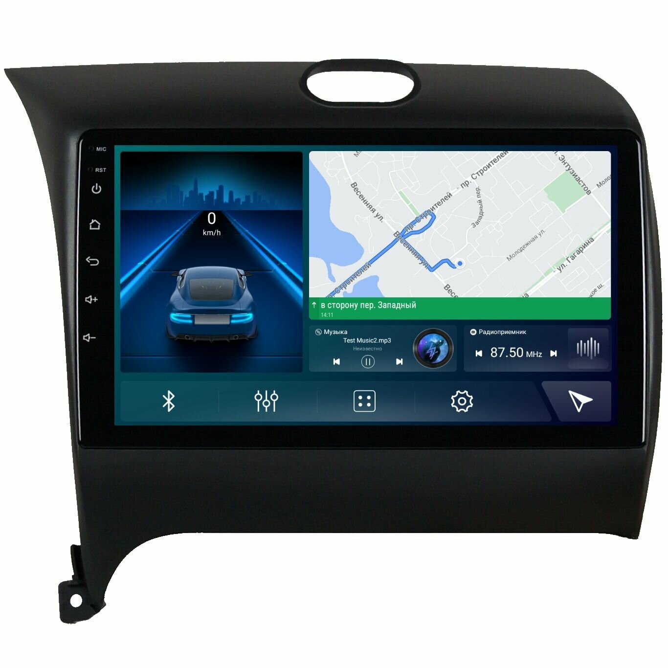 Магнитола CRS-300 Kia Cerato 3 2013-2018 с Android 13, 4/64Gb память, 8 ядер, Carplay, DSP, 4G(Sim)