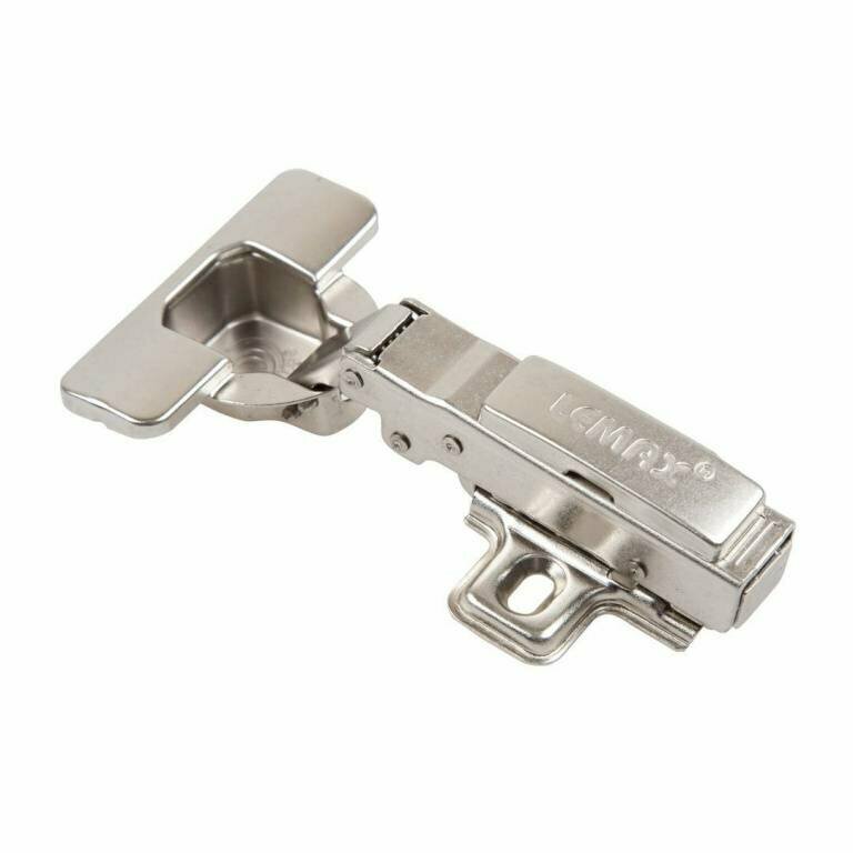Четырехшарнирная петля Lemax prof slide-on, 110 градусов, накладная 6 шт. 2pcs-M101-Full с доводчиком