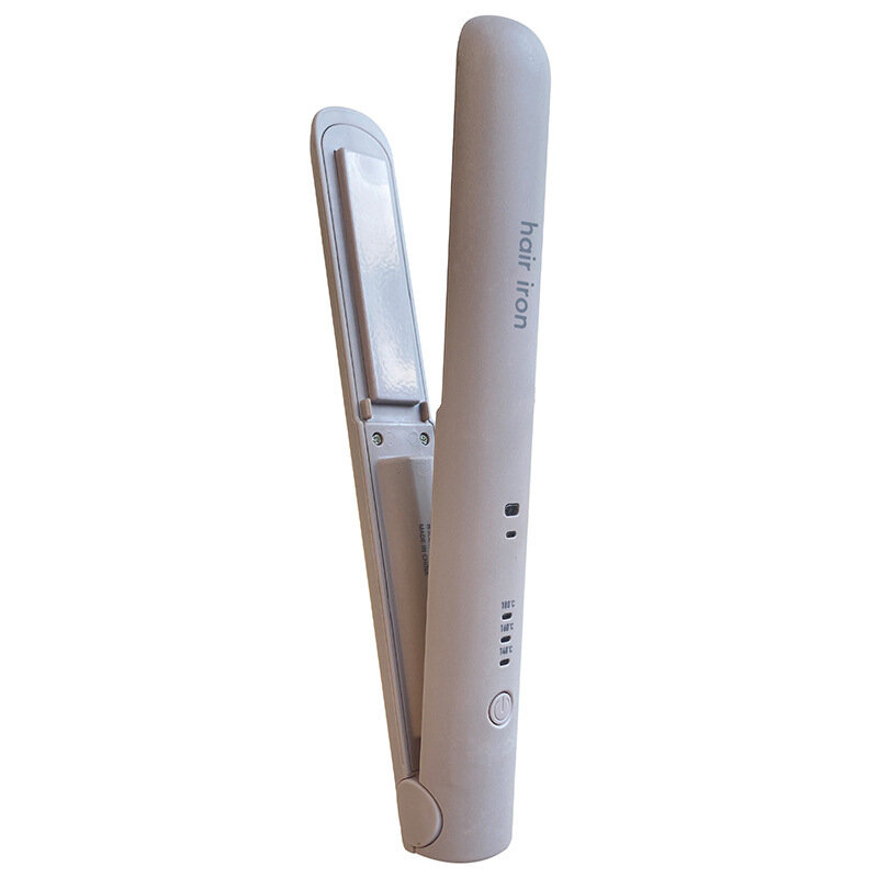 Беспроводной мини-выпрямитель для волос с двойным использованием, выпрямитель для челки, клипса для женщин, перезаряжаемый портативный мини-выпрямитель