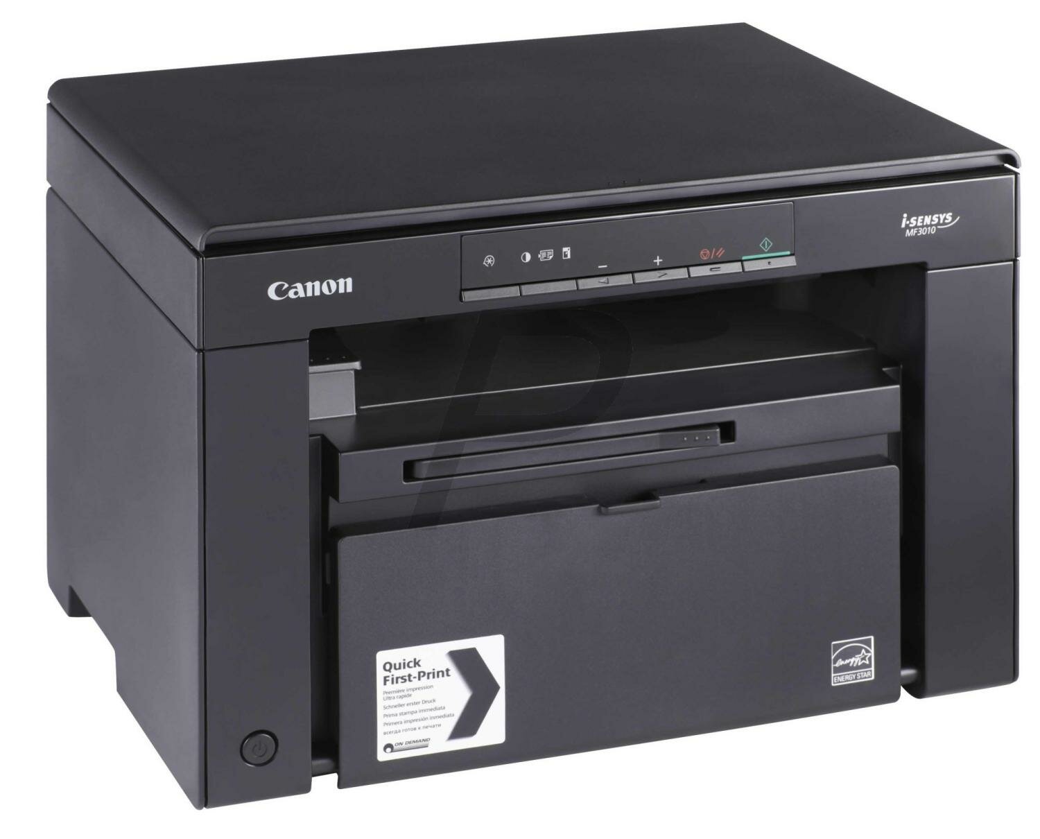 Принтер лазерный Canon МФУ i-Sensys MF3010 (А4,64Mb,18 стр/мин,1200x600dpi, USB,325/725/925) черный
