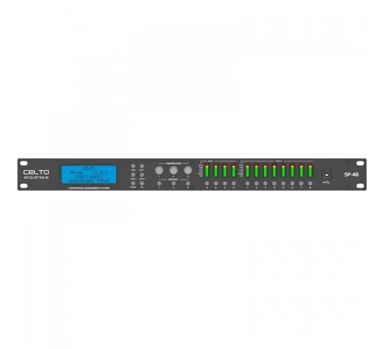 Celto Acoustique SP48 4 вх x 8 вых процессор-контроллер акустических сис