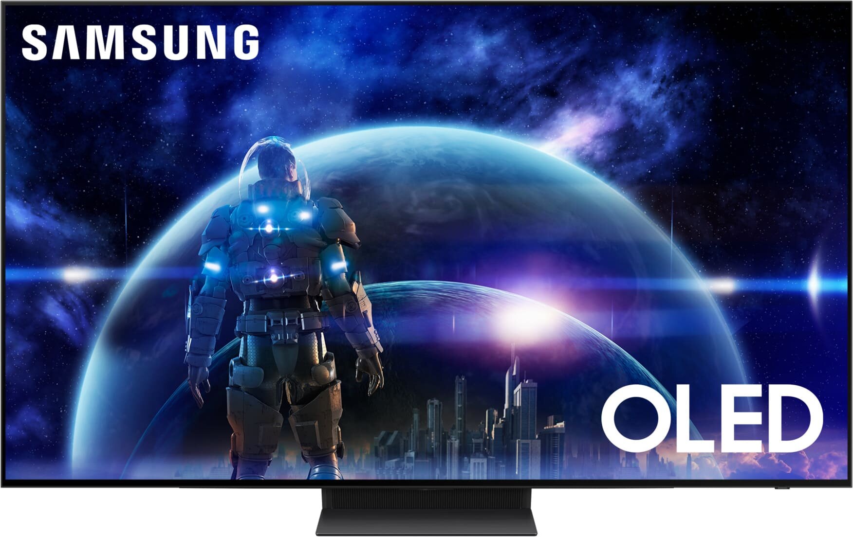 Телевизор Samsung QE83S90D, 83", OLED, 4K, голосовое управление
