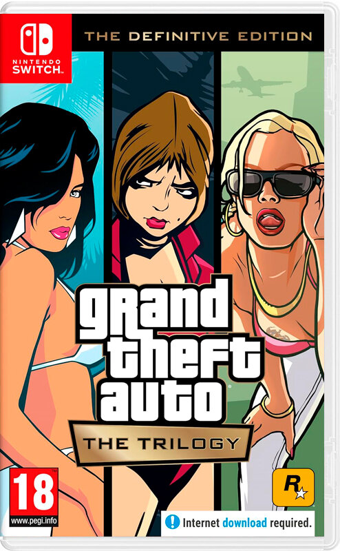Grand Theft Auto: The Trilogy. The Definitive Edition [NSW, русские субтитры] (EU)