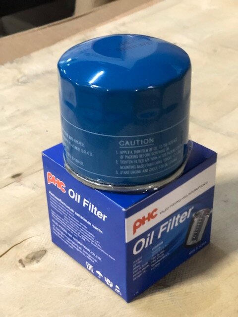 Фильтр масляный FO1067 для Hyundai Solaris (2010-2017) / Kia RIO (2011-2017)