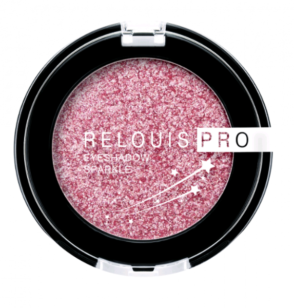 Relouis Pro Eyeshadow Sparkle Тени для век сияющие 2,9 г. №03 candy pink