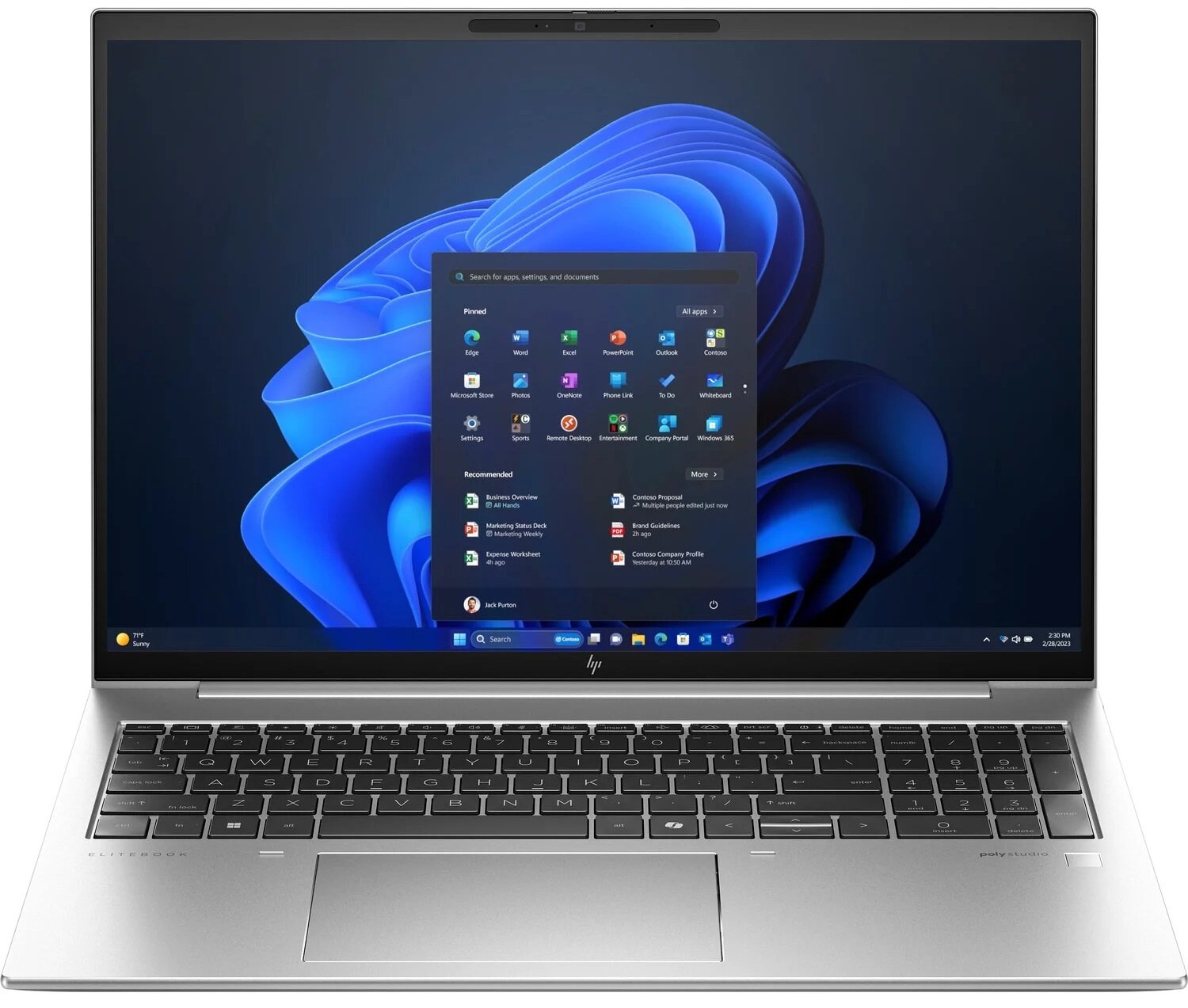 Ноутбук HP EliteBook 860 G11 C14ZMET (Core Ultra 7 1700 MHz (155U)/16384Mb/512 Gb SSD/16"/1920x1200/Win 11 Pro)