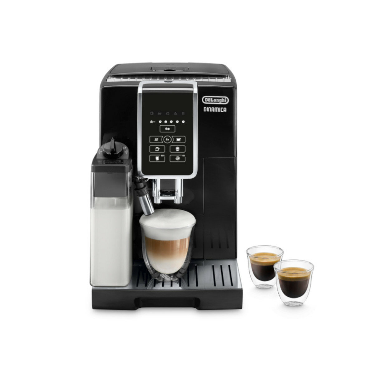 Кофемашина DeLonghi Dinamica ECAM 350.50. B, черный
