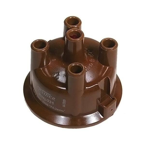 Крышка трамблера Г-2410 УАЗ коричн. медн. (1.8.331) (Цитрон Механик)